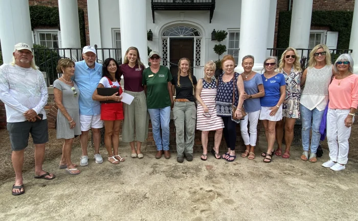 VFW presents Americanism Award to Boone Hall Plantation - Island Vibes