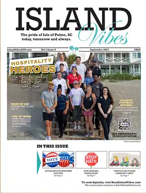 Island Vibes front page for the September 2025 issue